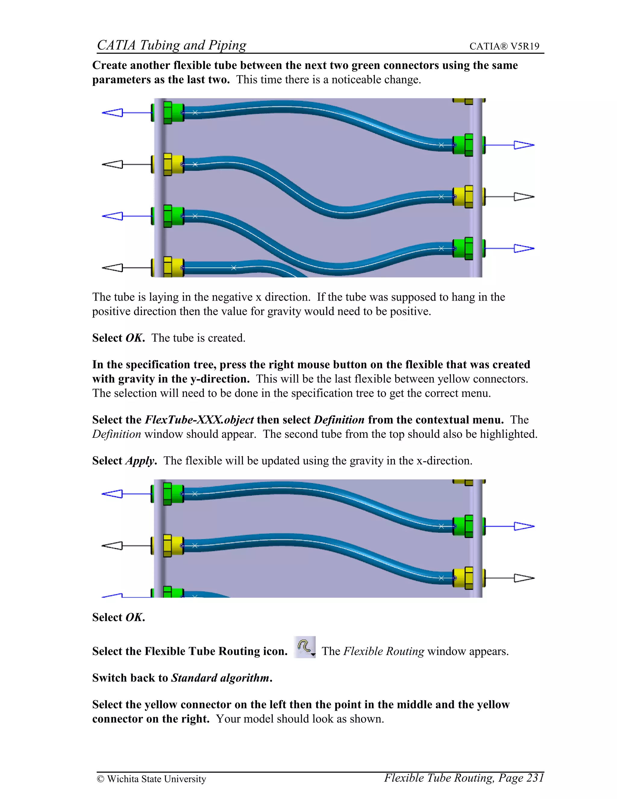 Tubing and piping tutorial CATIA | PDF