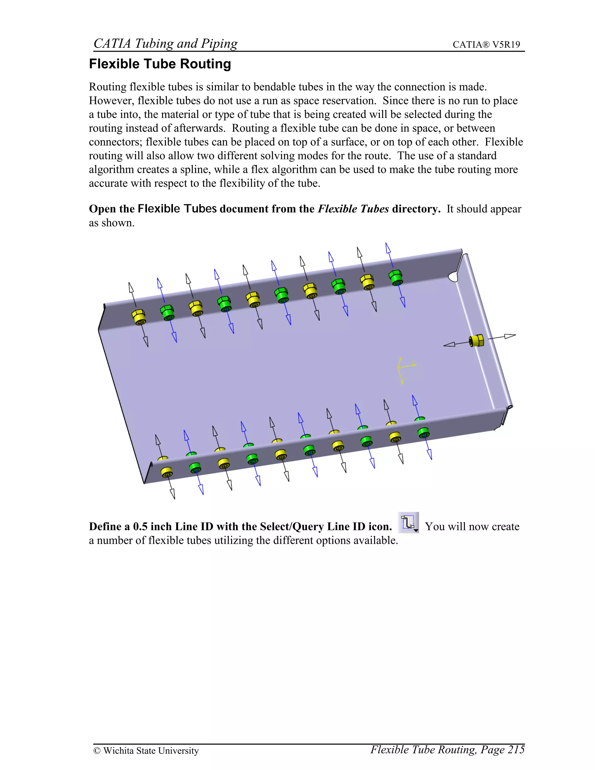 Tubing and piping tutorial CATIA | PDF