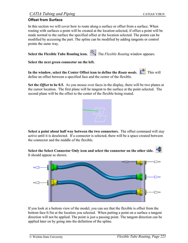 Tubing and piping tutorial CATIA | PDF