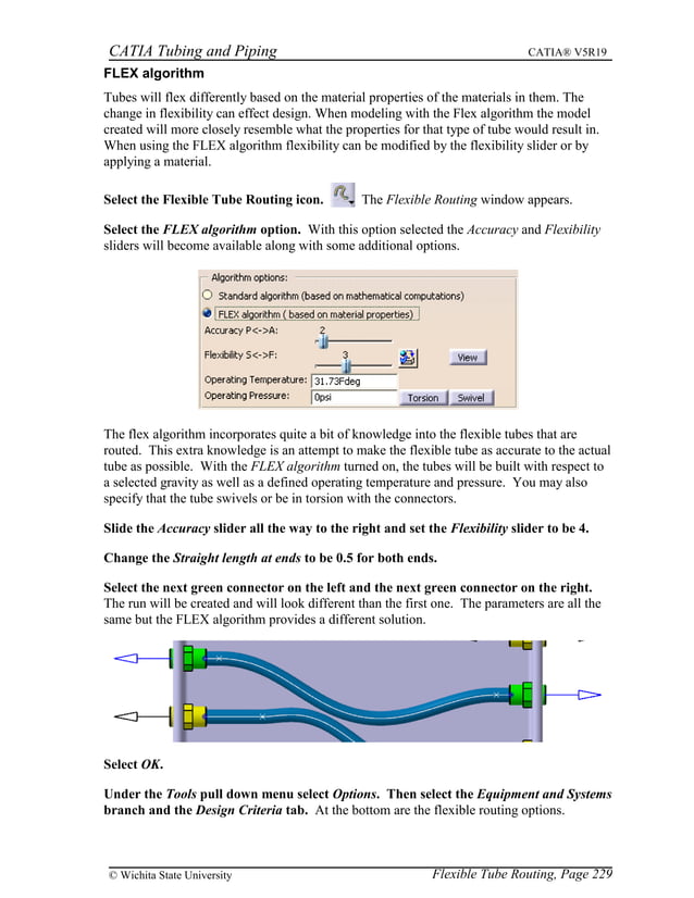 Tubing and piping tutorial CATIA | PDF