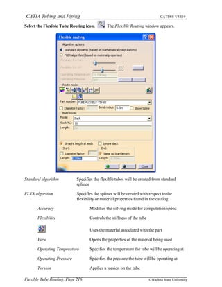 Tubing and piping tutorial CATIA | PDF
