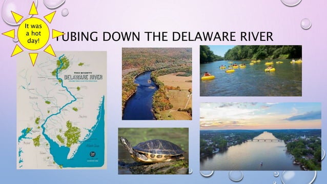 Tubing down the Delaware river.pptx