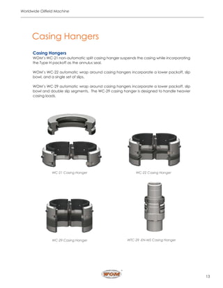 Tubing Head Adapters - Worldwide Oilfield Machine | PDF