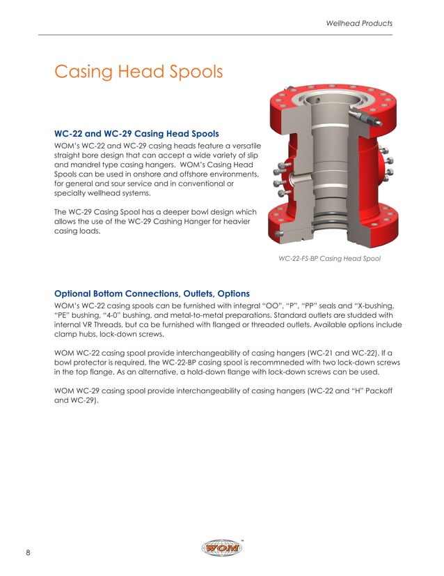 Tubing Head Adapters - Worldwide Oilfield Machine | PDF