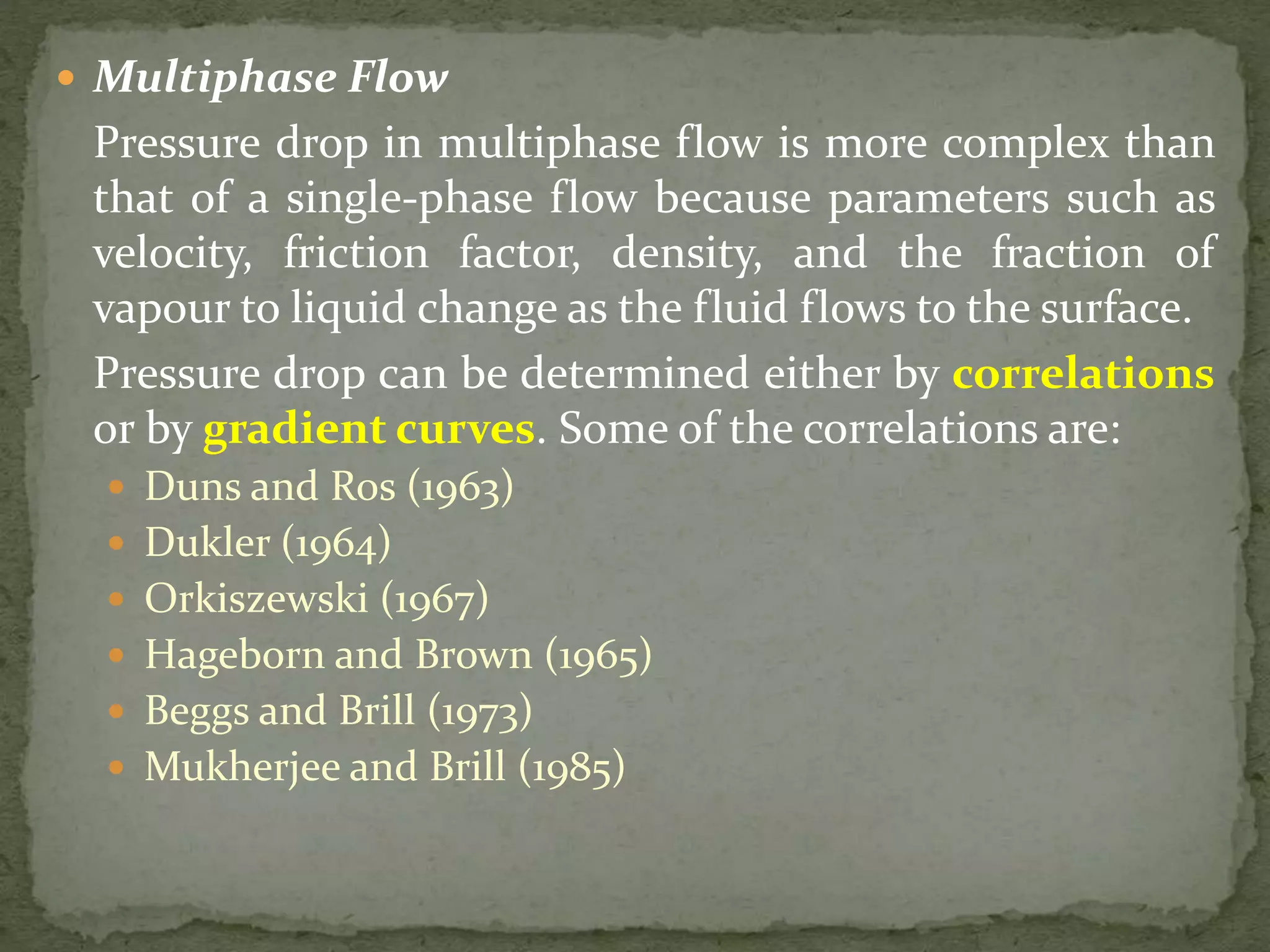 Tubing Performance Relation (TPR) | PPTX