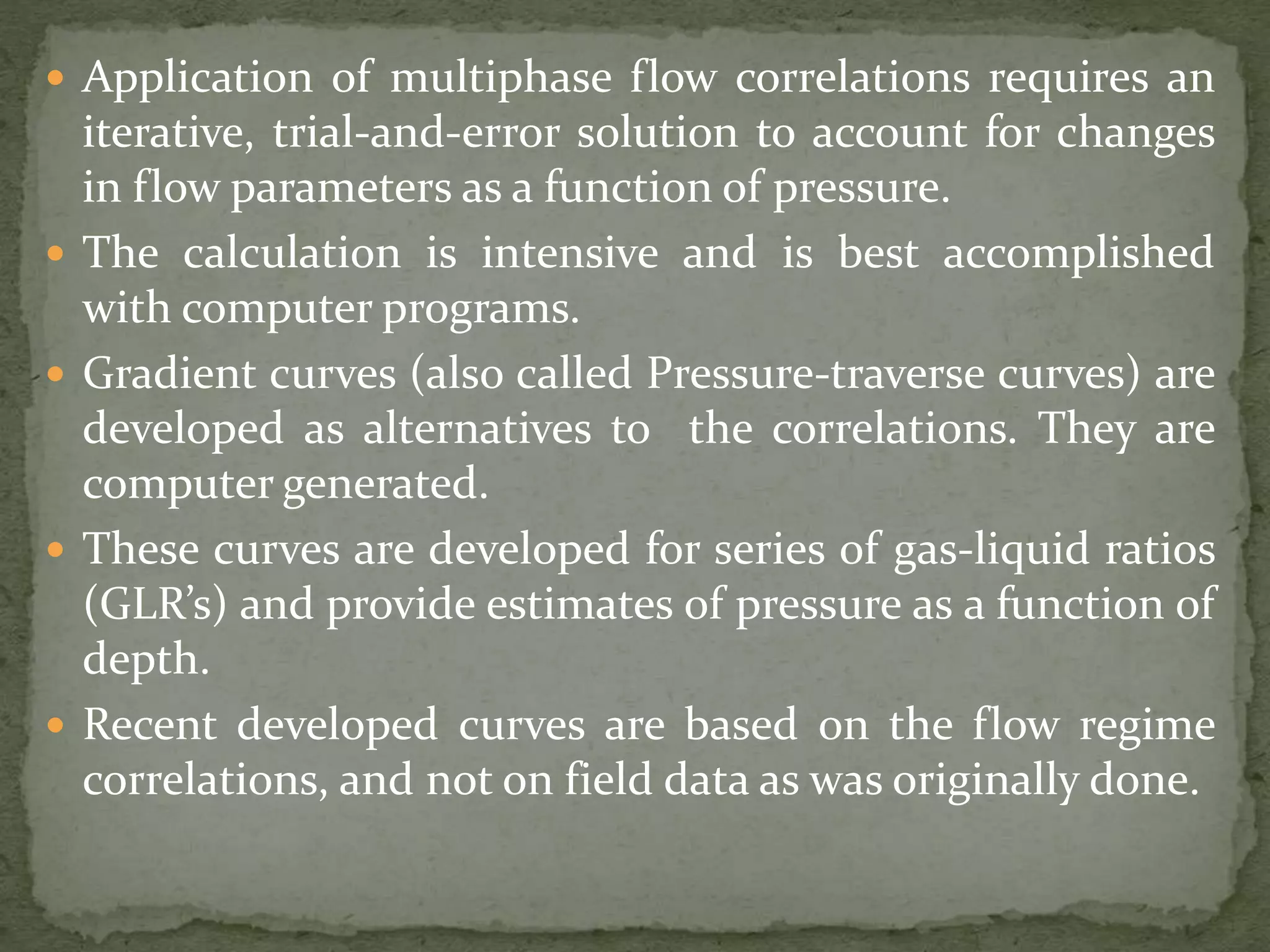 Tubing Performance Relation (TPR) | PPTX