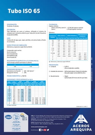 Tubo iso-65 | PDF