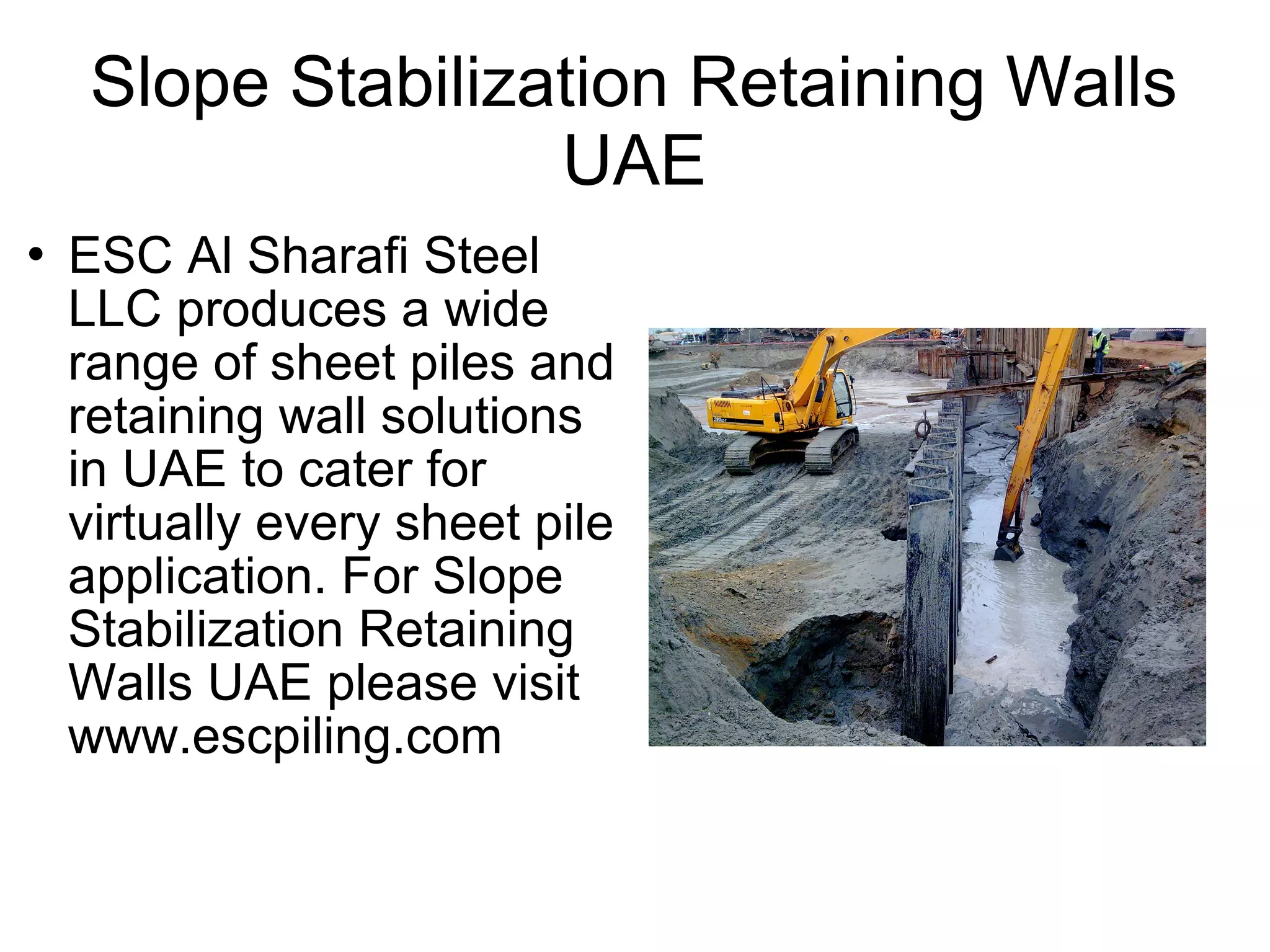 Tubular combi wall systems, tubular piles suppliers uae | PPT