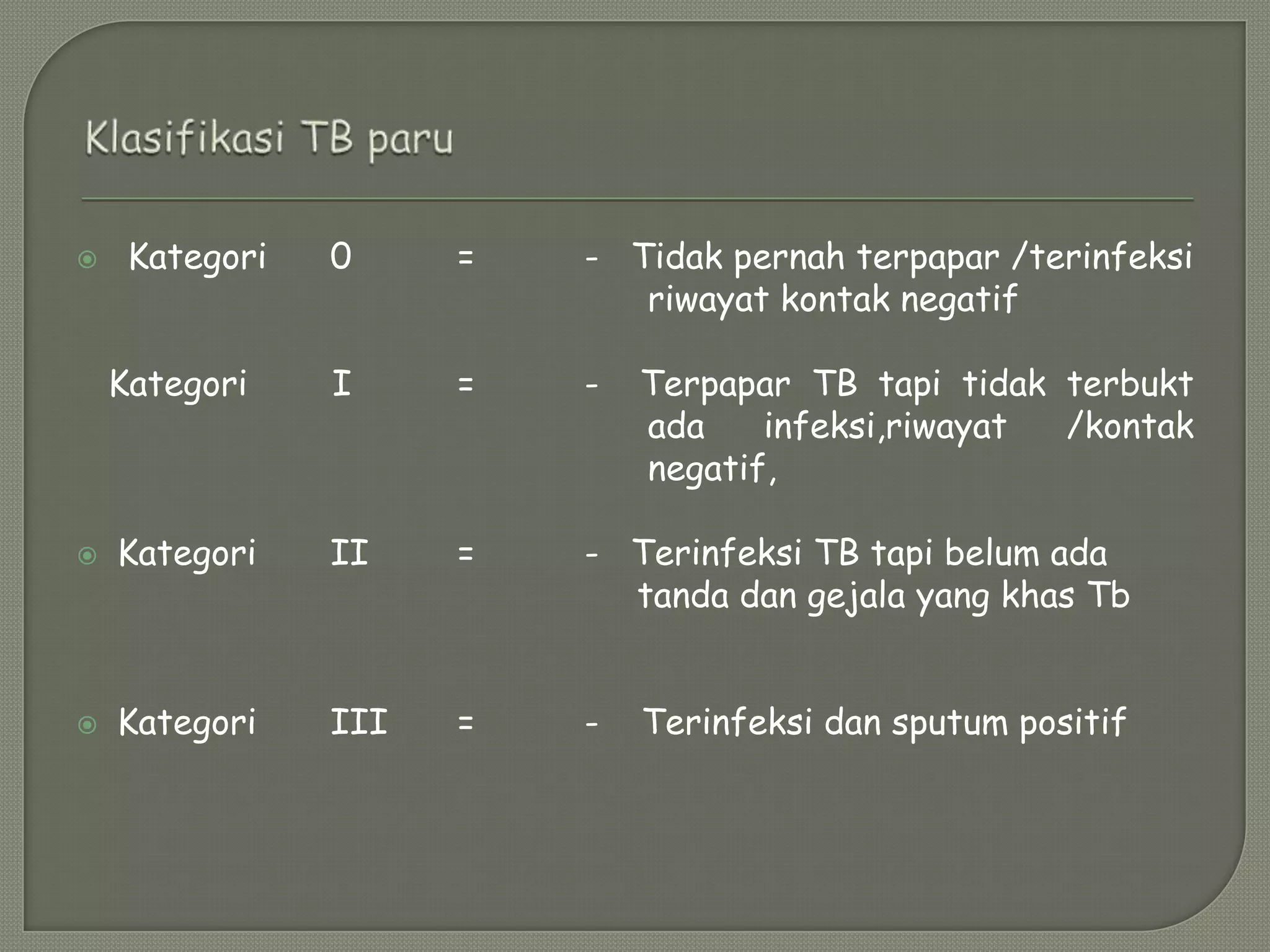Tuburculosis paru {tbc paru} | PPT