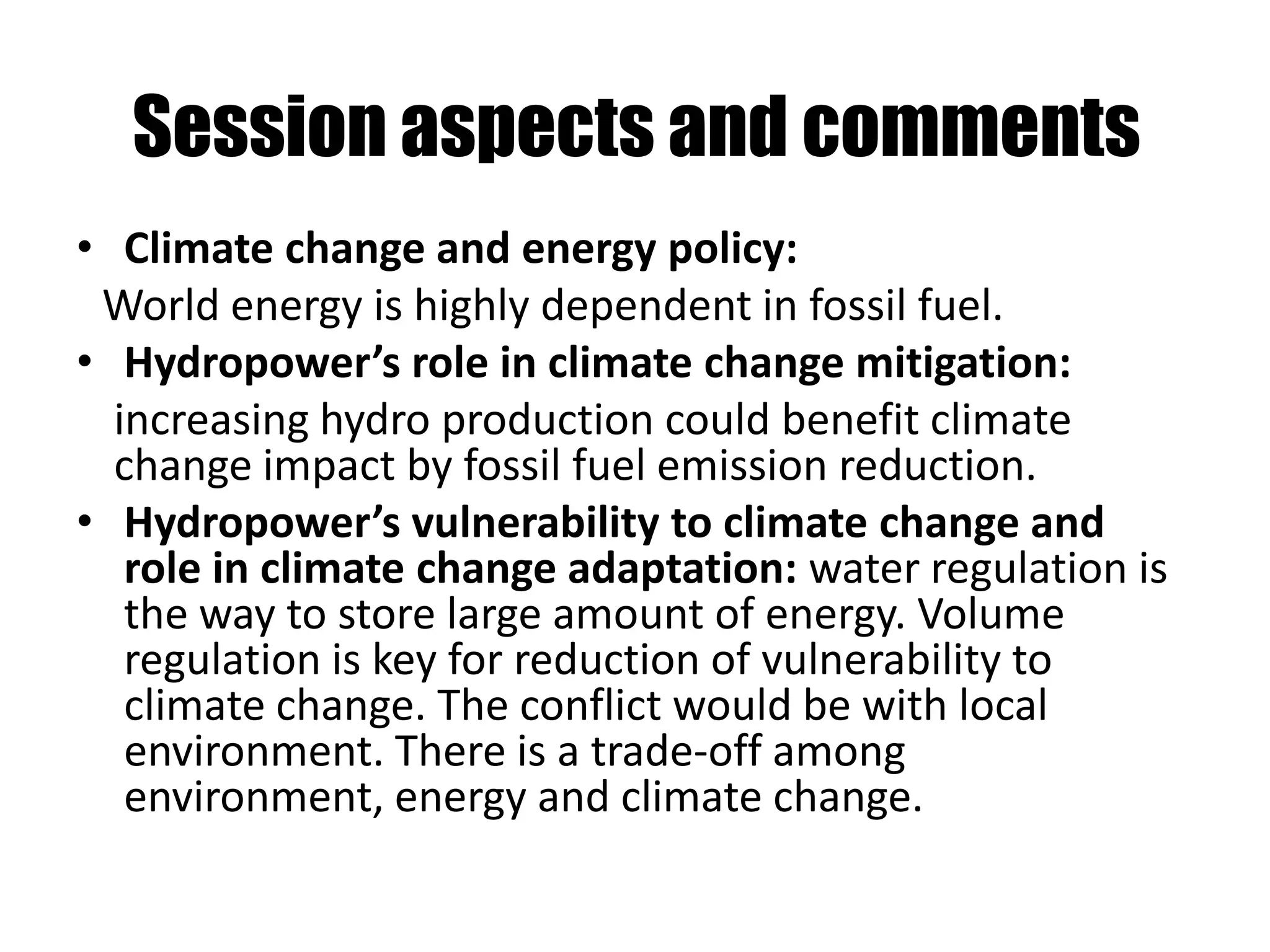 IHA Congress 2011 - Session 3 - Carlos Tucci | PPTX