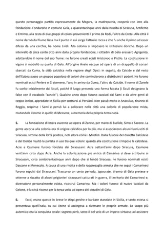 Tucidide - La guerra del Peloponneso, Libro VI-I | PDF