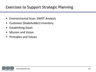 Type/MBTI and Strategic Planning | PPT