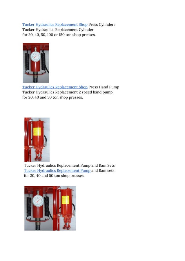 H-Frame shop press | PDF