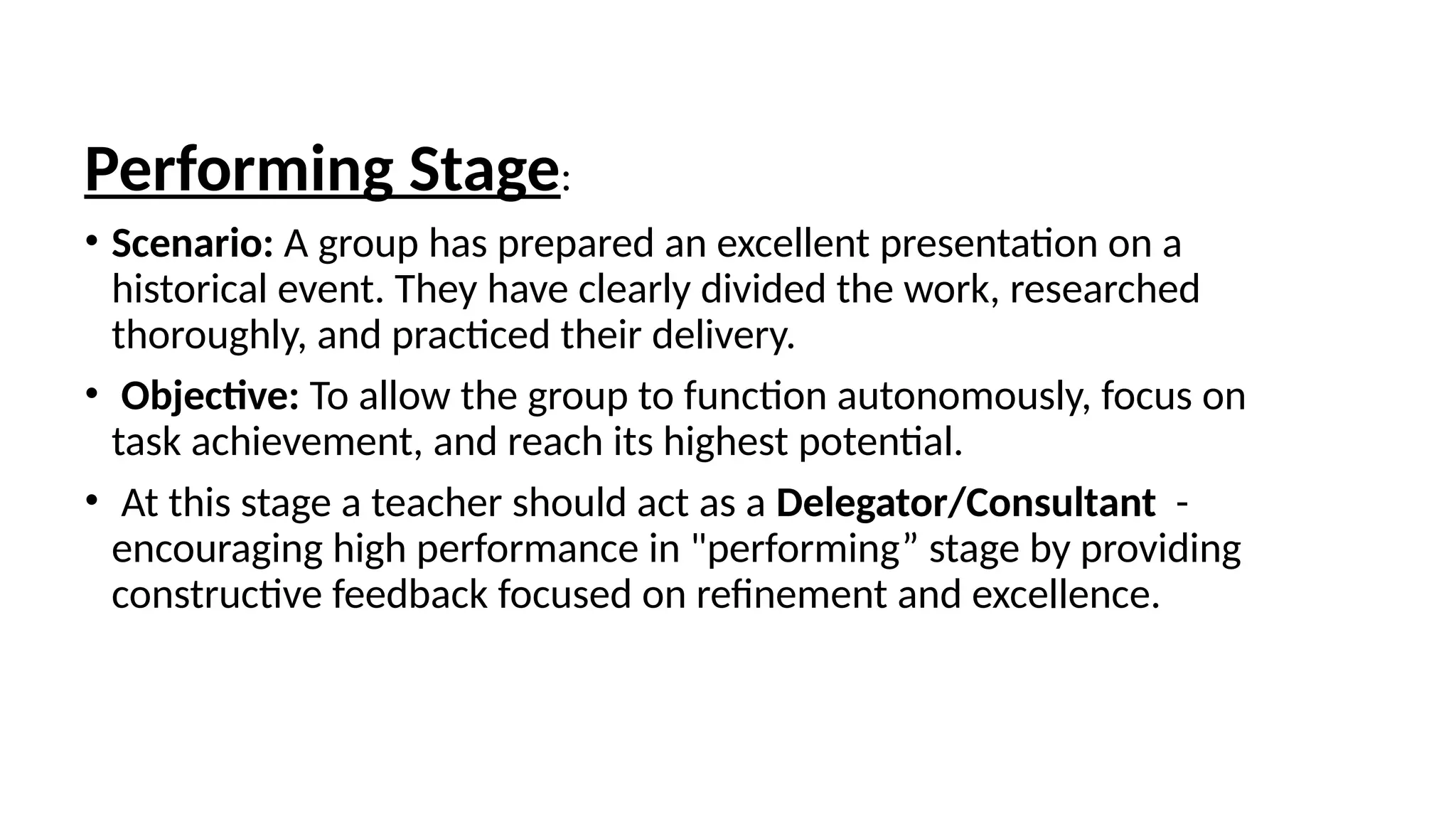 Bruce Tuckman's Stages of Group Development and Role of a Teacher.pptx