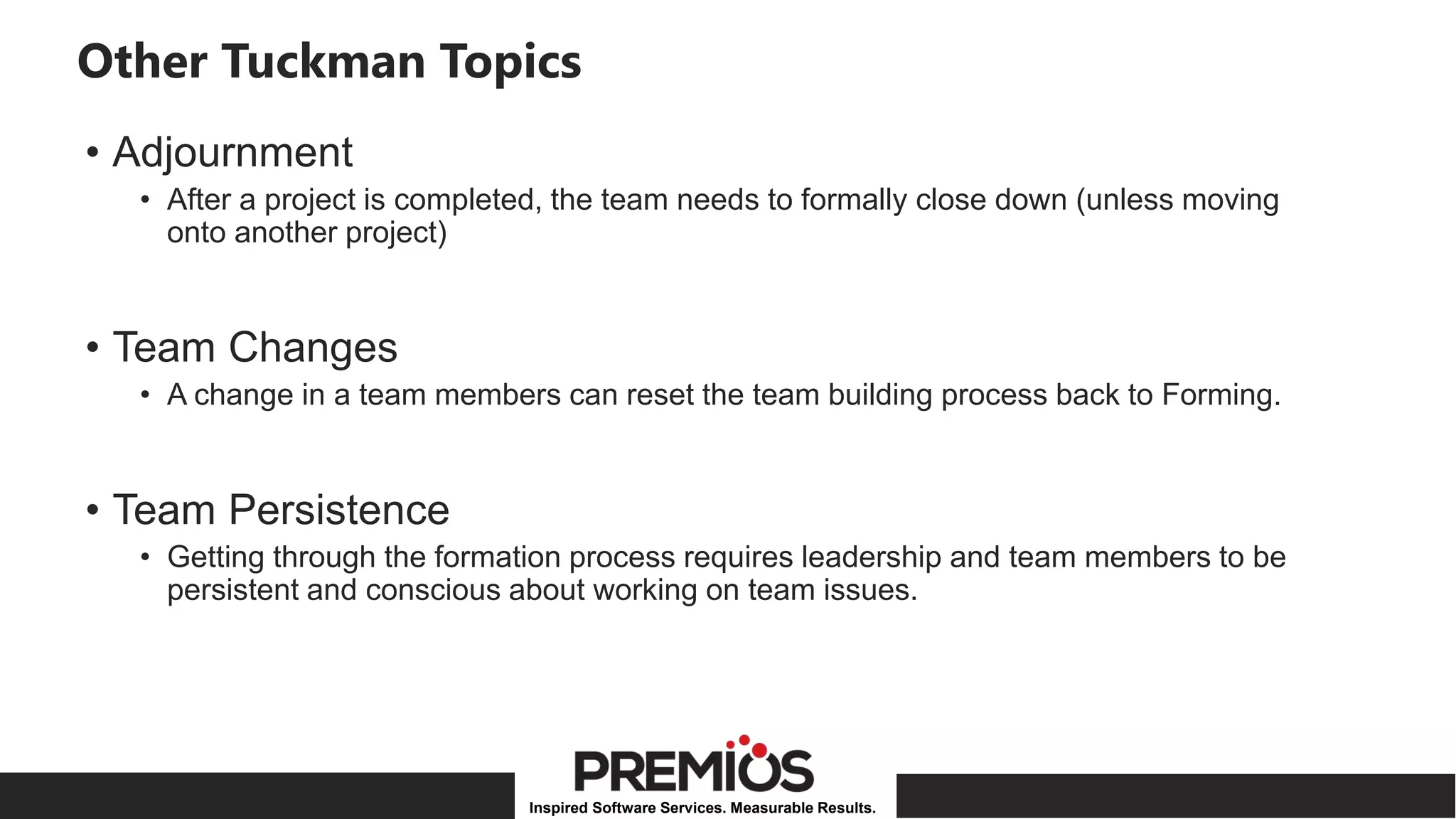 Tuckman Team Development Model | PPTX