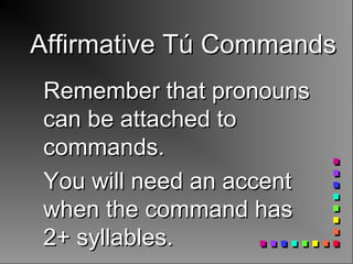 Tu commands | PPT
