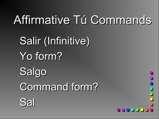 Tu commands | PPT