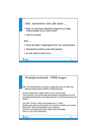Open data, nu! | PDF