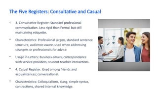 Mastering Correspondence: Structure, Cohesion, and Register in Formal ...