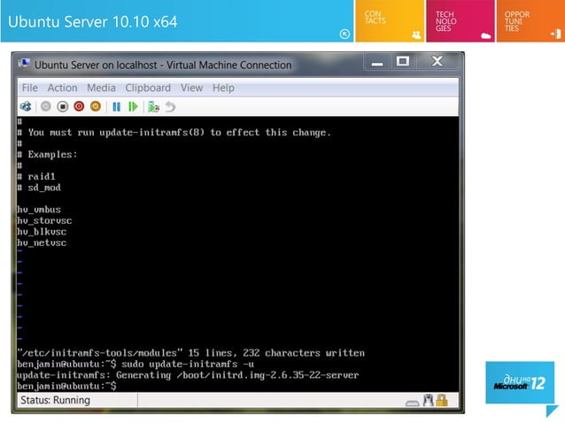 Linux on Hyper-V | PPT
