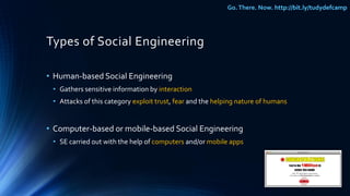 Social Engineering, or hacking people | PDF