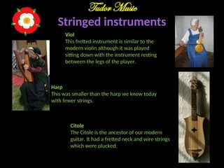 Tudor entertainment.ppt is a historical period | PPT