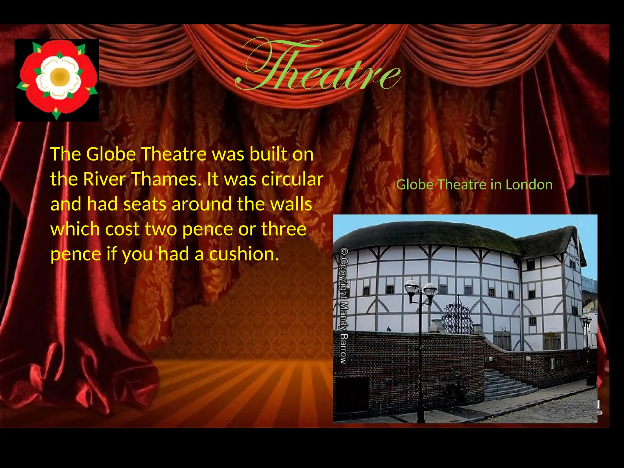 Tudor entertainment.ppt focuses on culture | PPT