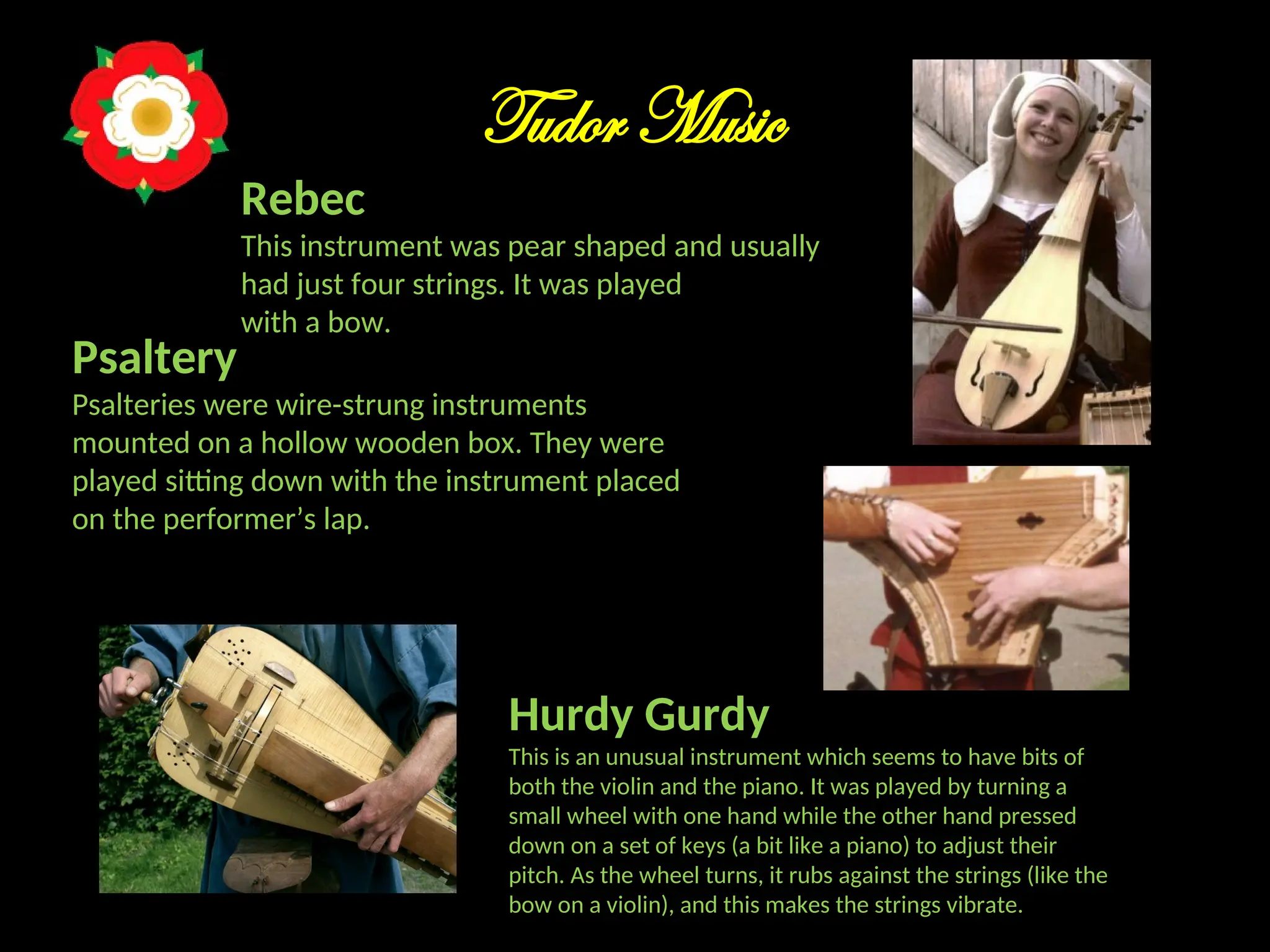 Tudor entertainment.ppt focuses on culture | PPT