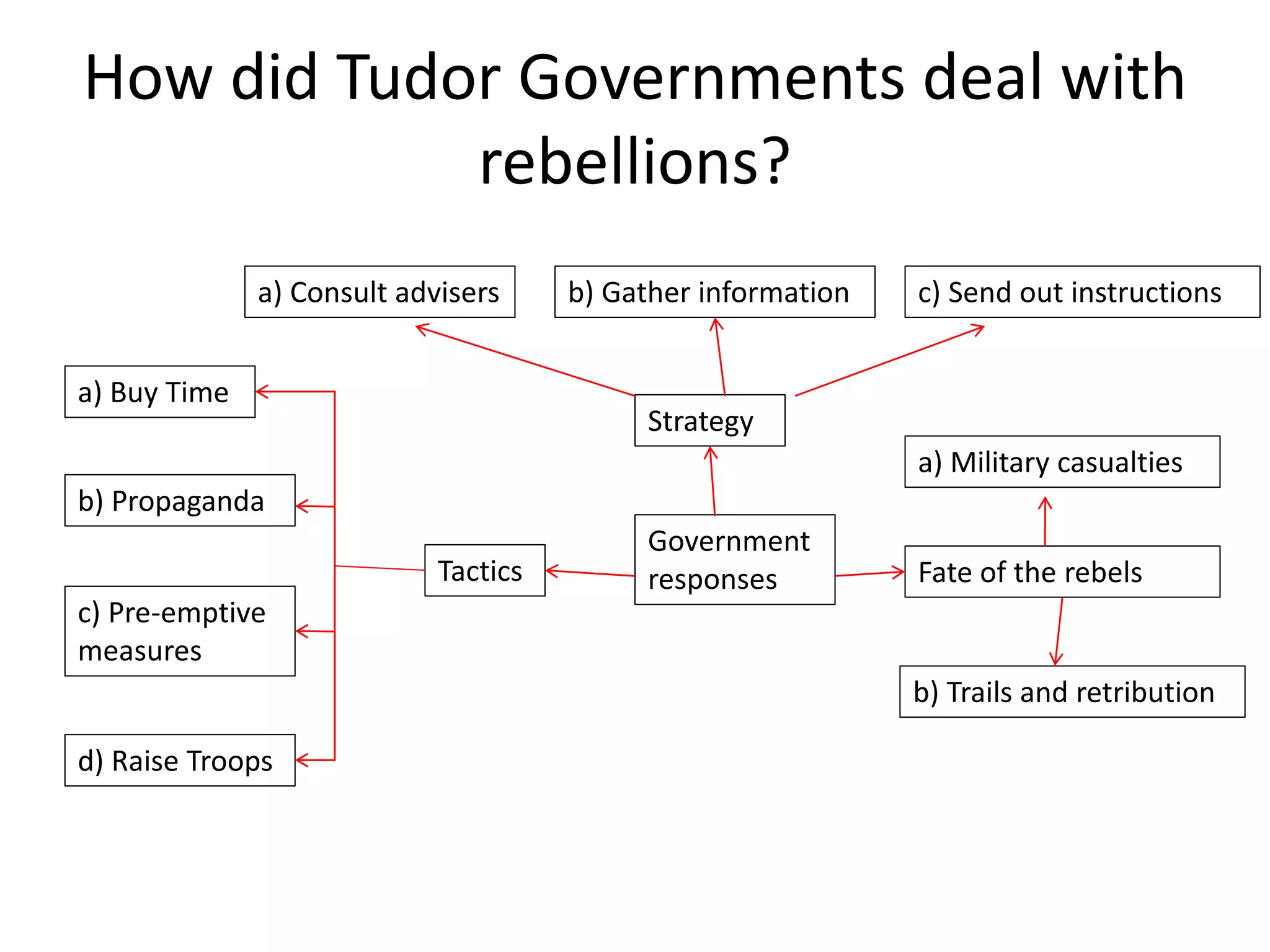 Tudor rebellions revision | PPTX