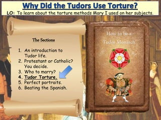 Tudor torture | PPTX