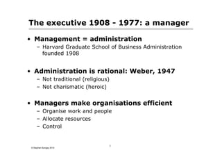 THE EXECUTIVE‘S TRINITY (STEPHEN BUNGAY (KEYNOTE)) - LKCE13 | PDF