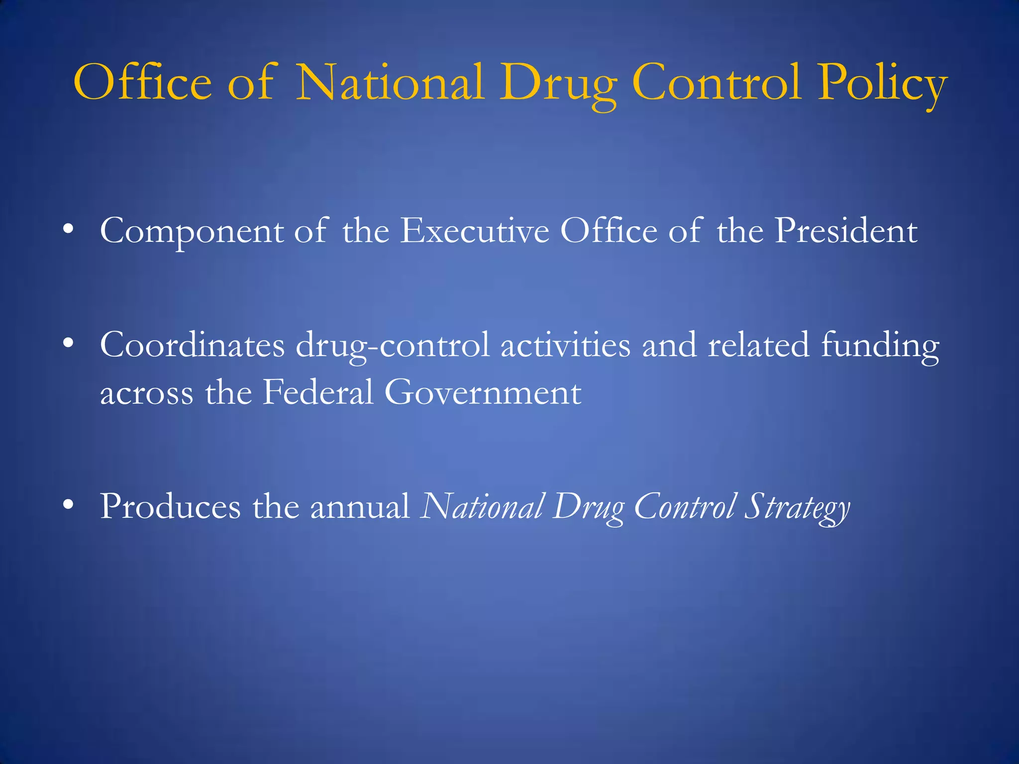 Tue vs ondcp spitznas | PPTX | Substance Abuse | Diseases and Conditions