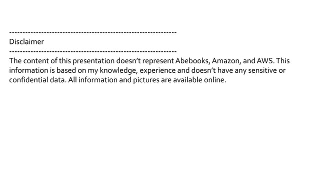 Building Modern Data Platform with AWS | PPT