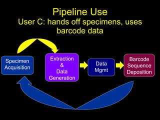 Amy Driskell - The Barcoding pipeline | PPT