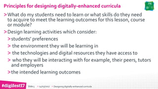 Designing digitally-enhanced curricula | PPTX