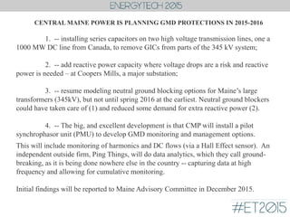 Tues.1040 am states role in protecting electric grids from emp and gmd ...