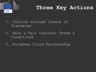 Congress 2012: The European Cloud Computing Strategy: Key Actions ...