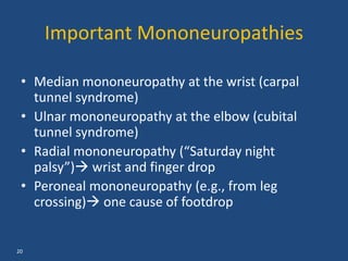 Tues 10-20 Peripheral Nerve Disorders444- A Practical Overview 222.pptx