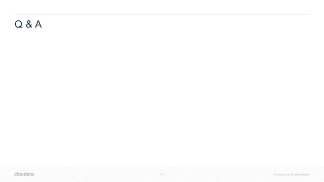 Supporting Apache HBase : Troubleshooting and Supportability Improvements | PPT