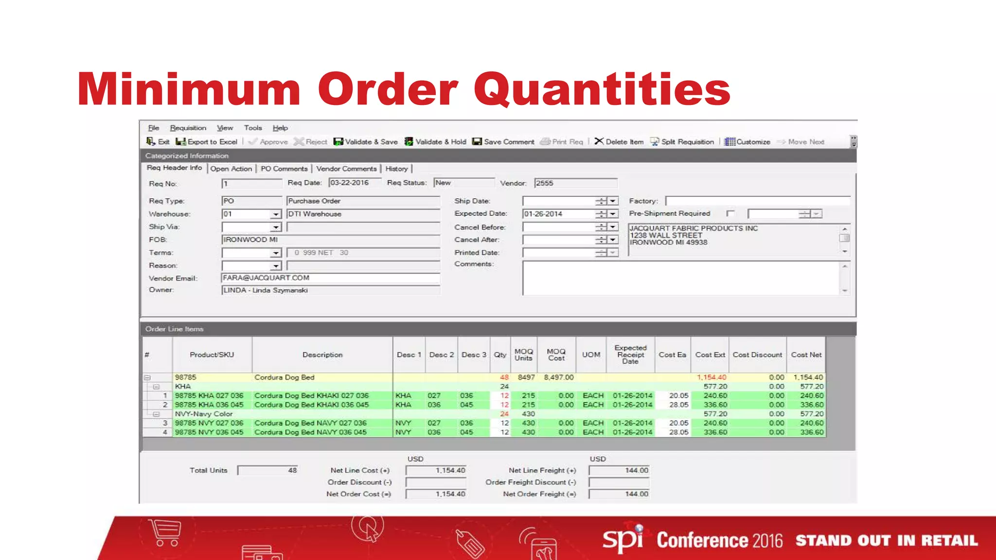 Inventory Management Essentials for SPI Buyer Direct | PDF