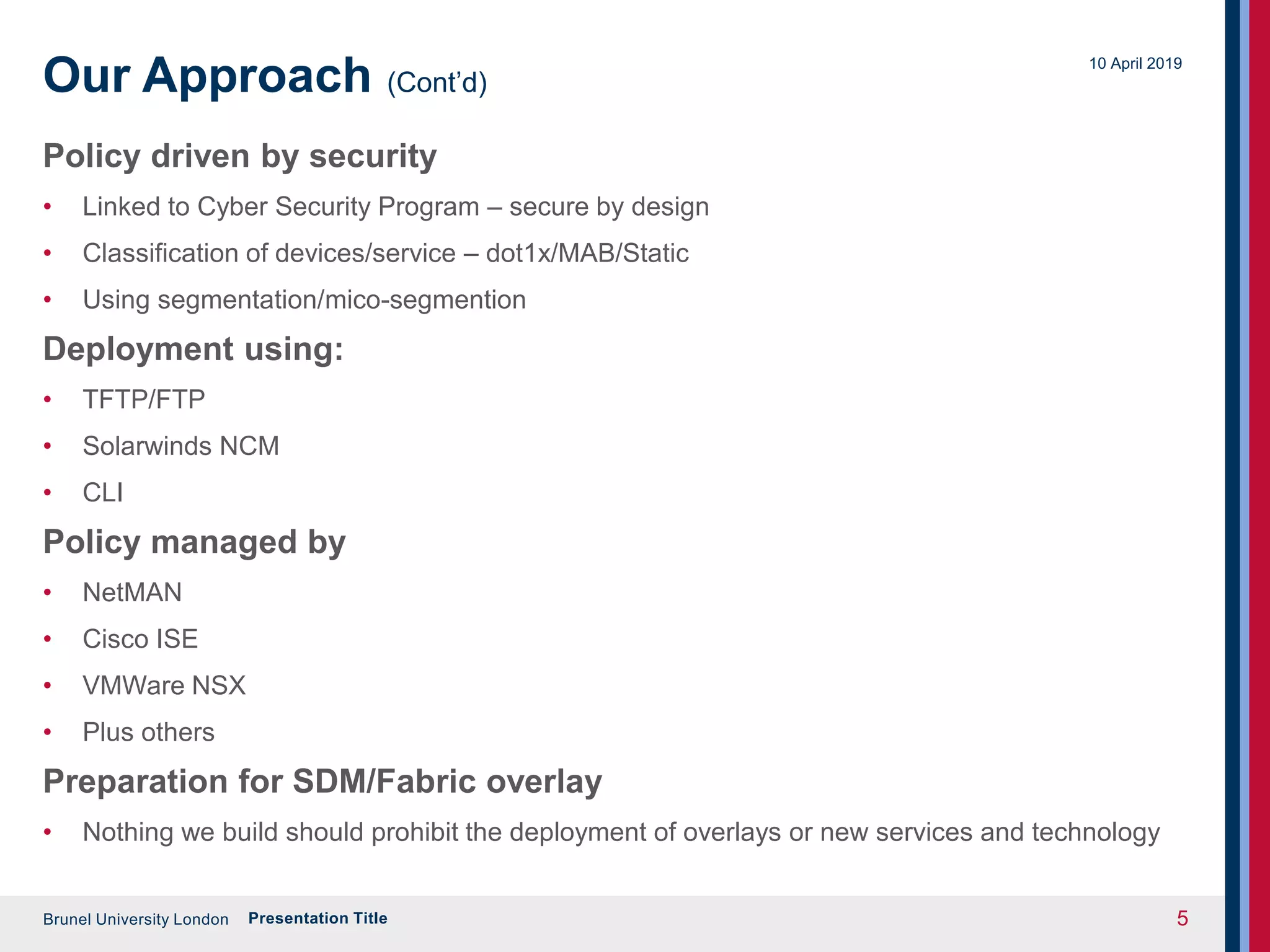 Automated configuration - templates, processes and transformation | PPT