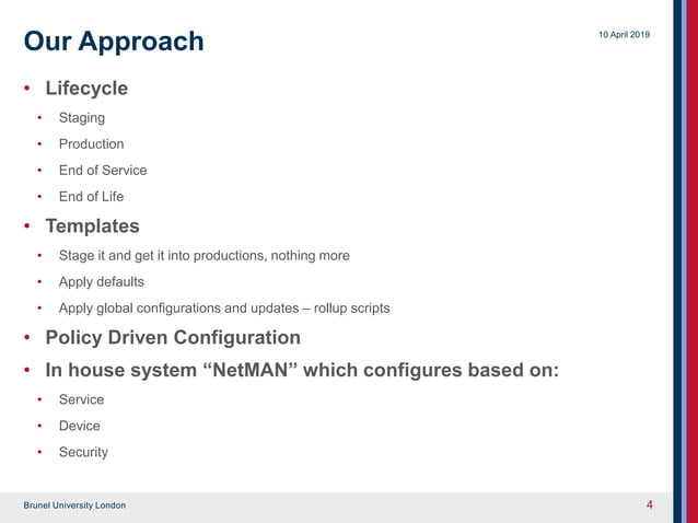 Automated configuration - templates, processes and transformation | PPT