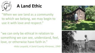 Breakout Session Presentation: Empowering Landowners, Embracing a Land ...