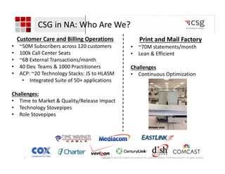 DOES14: Scott Prugh, CSG - DevOps and Lean in Legacy Environments | PPT