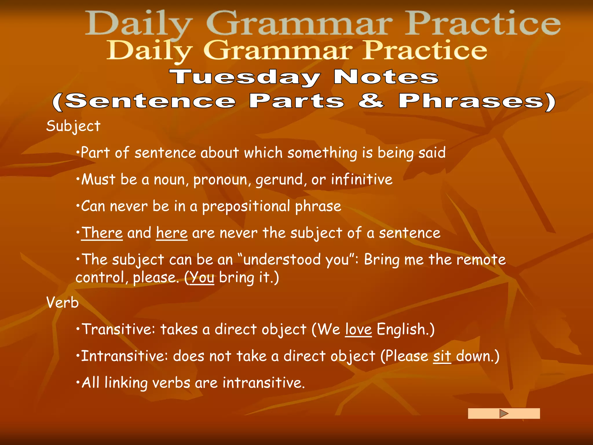 Tuesday dgp notes | PPT