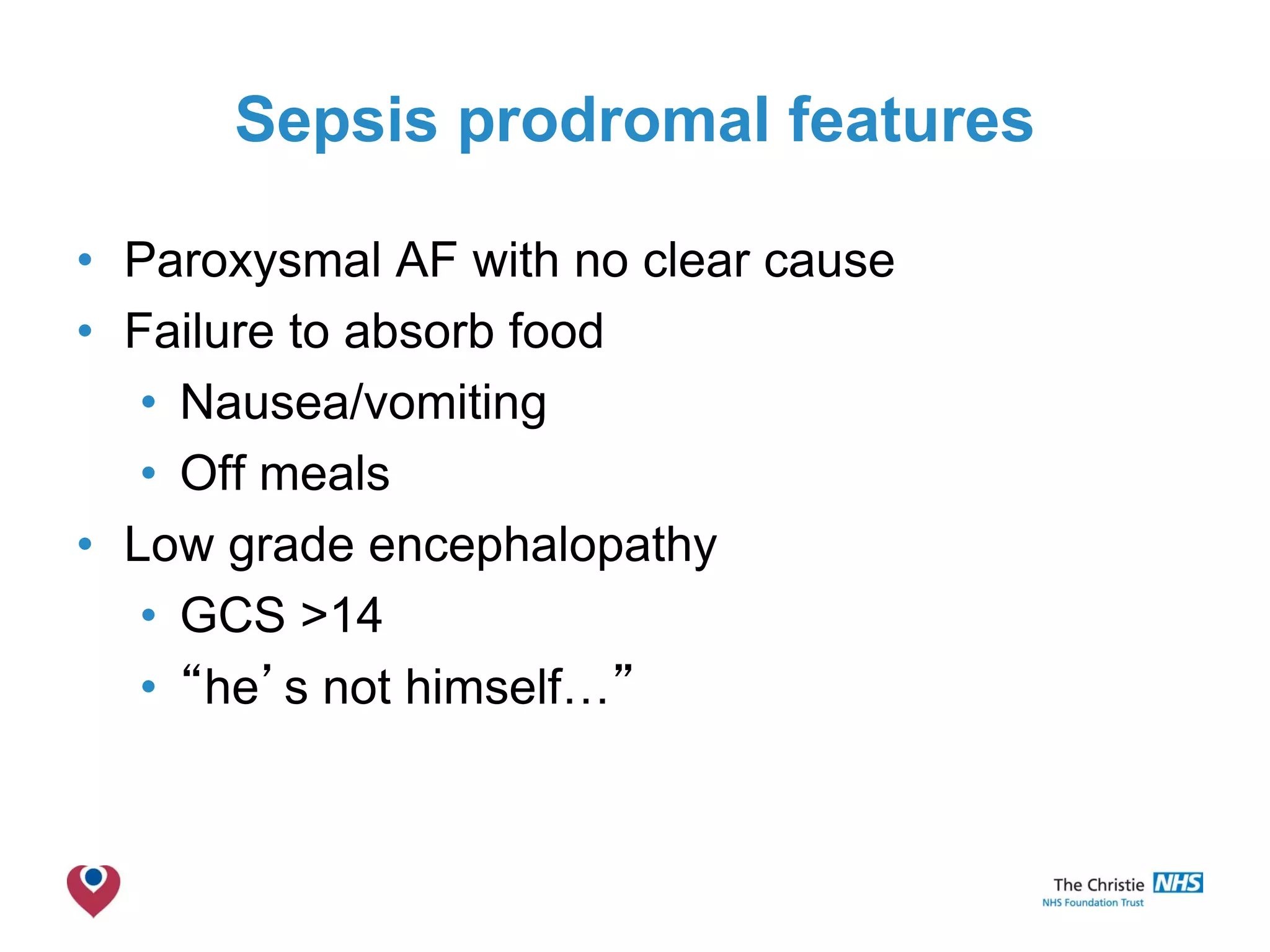 Sepsis National Approach | PDF