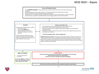 Sepsis National Approach | PDF