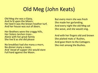 Tuesday old meg presentation Tuesday | PPTX