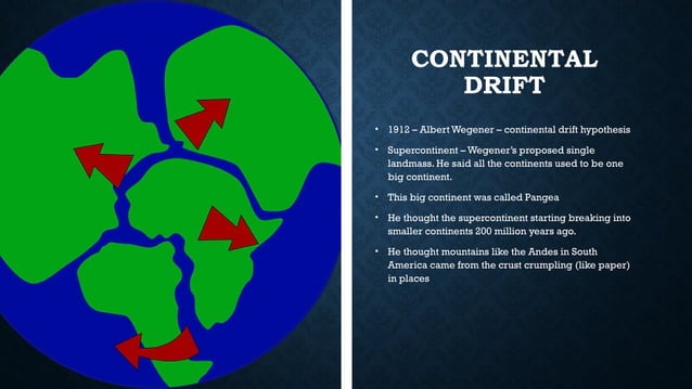 Plate Tectonics Earth Science Continents | PPT