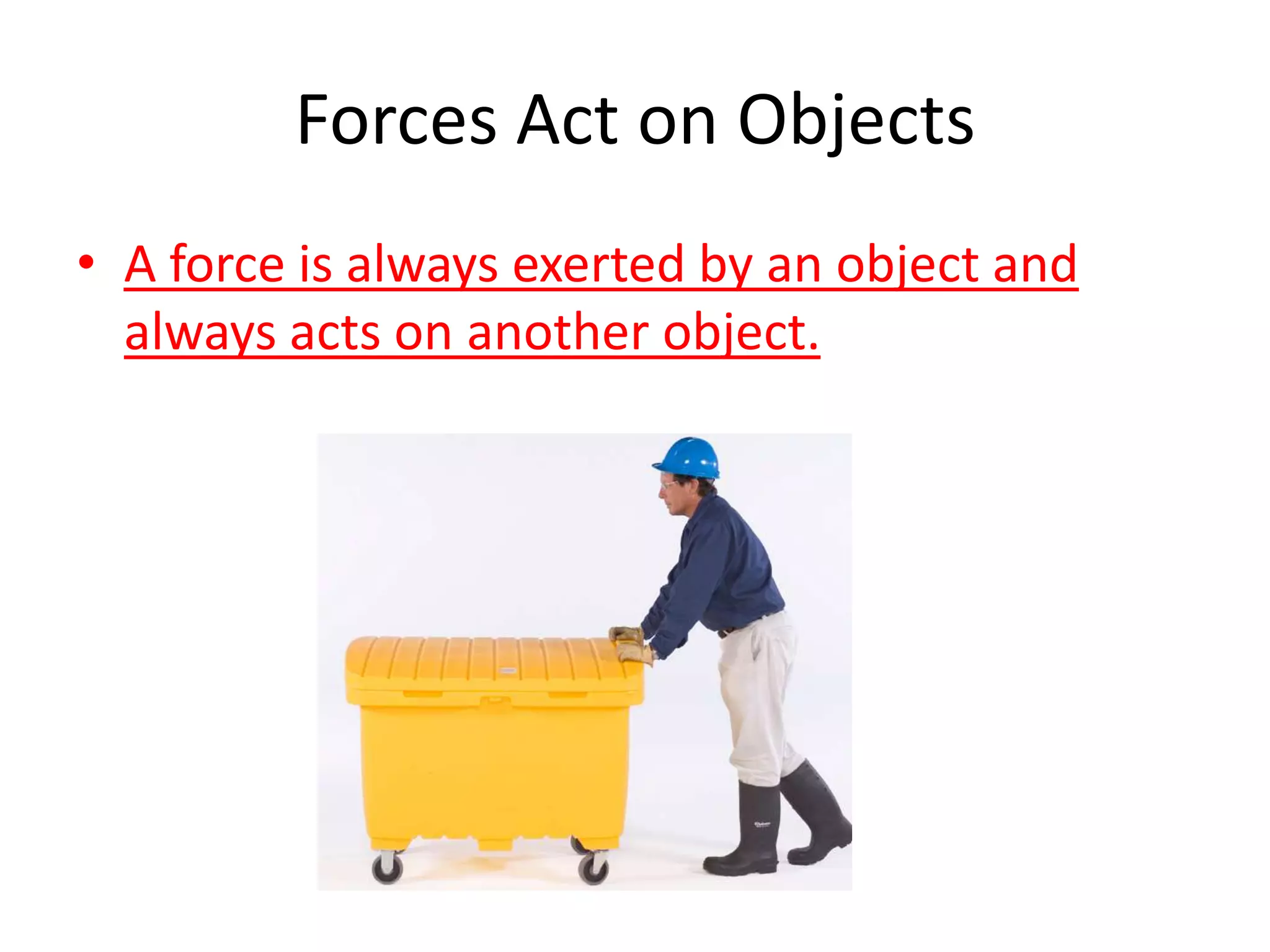 Balanced and Unbalanced Forces | PPTX